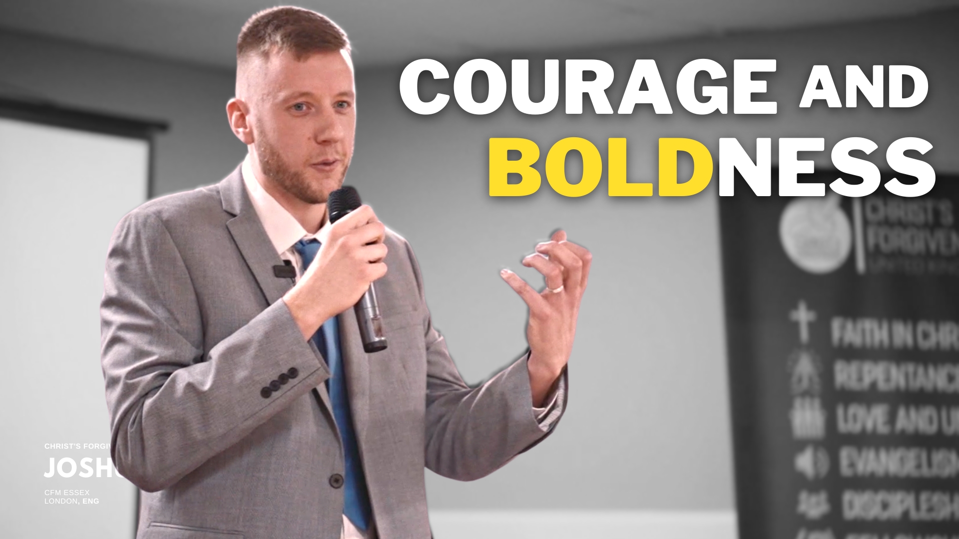 Courage and Boldness - MICDROPVIDEO